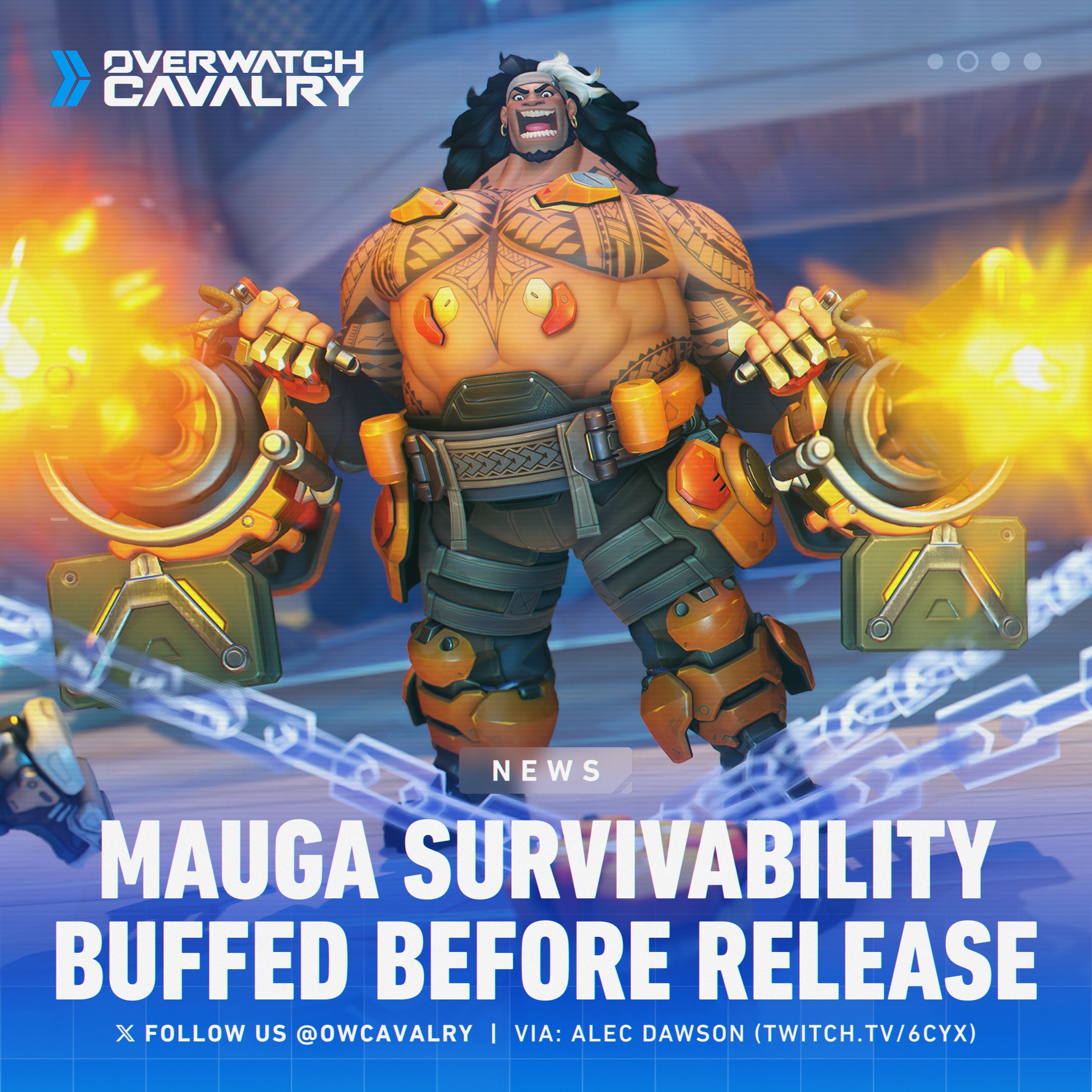 [新闻] 毛加的生存能力将在上线前得到增强 NGA玩家社区