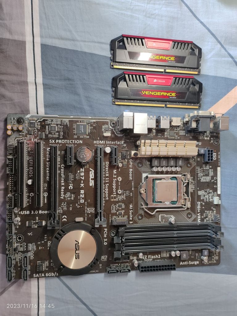 [板u套]出升级换下4790k 华硕z97 海盗船ddr3 2400 16g NGA玩家社区