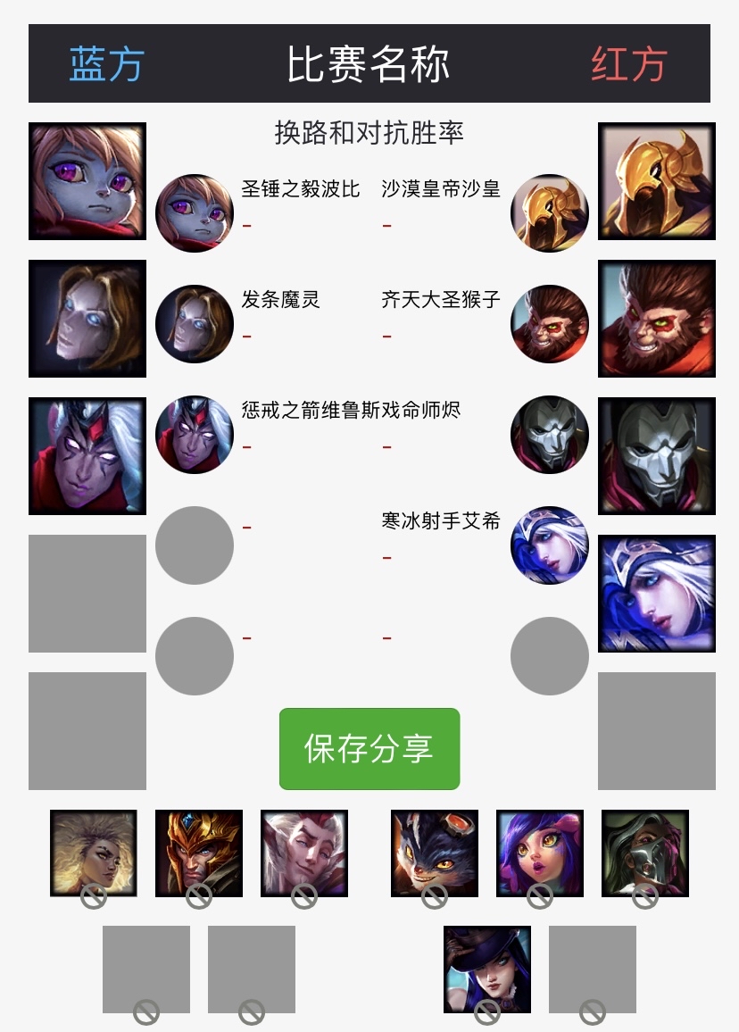 [联盟赛事]前三手这样BP还算合理吧？ NGA玩家社区