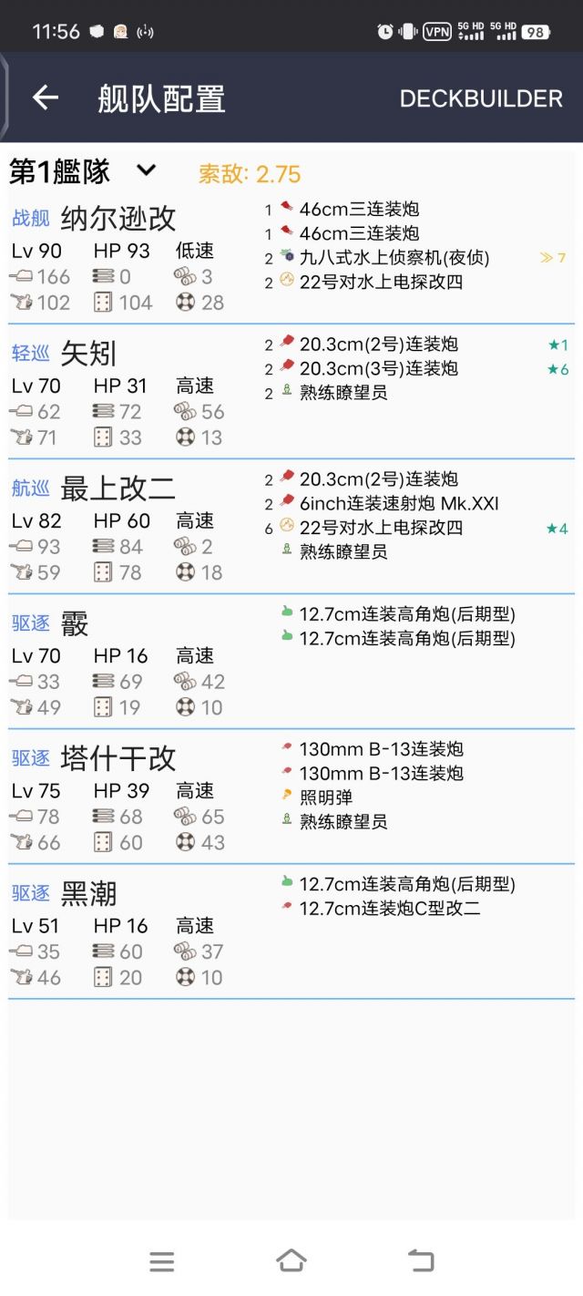 [舰colle]请教下5-3练级的优化空间 NGA玩家社区
