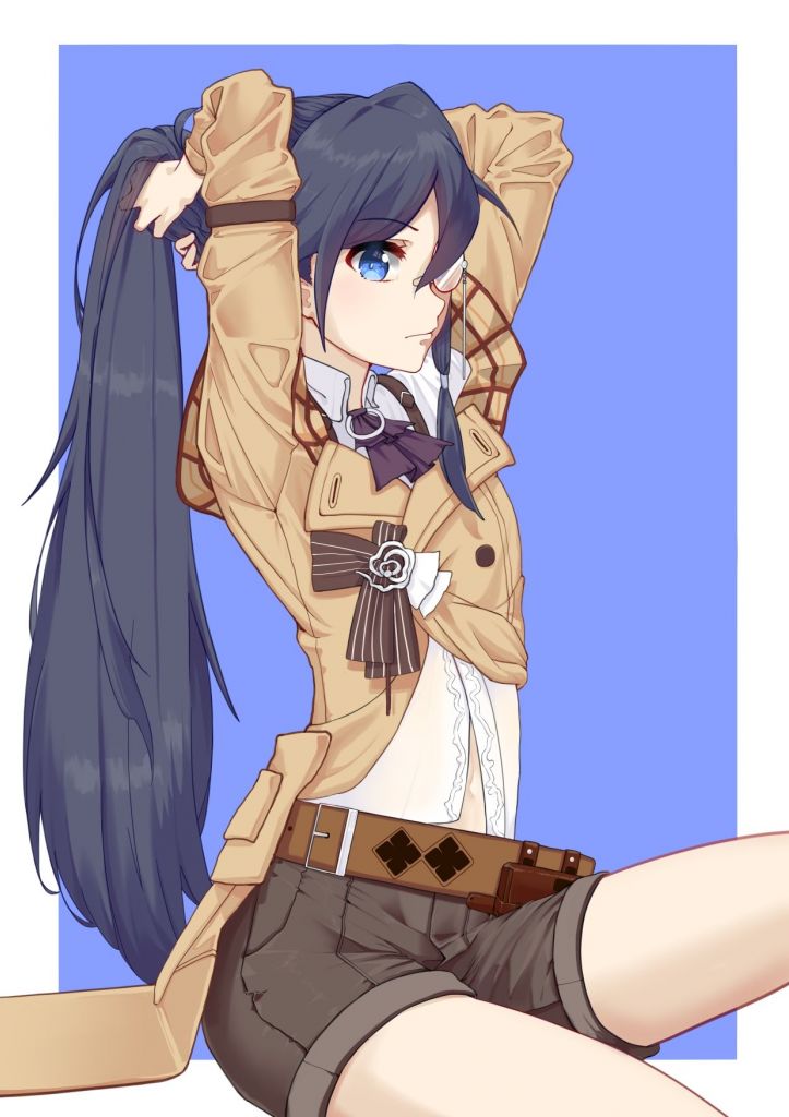 求推荐ACGN中的黑长直，单，高马尾这一类的角色 NGA玩家社区