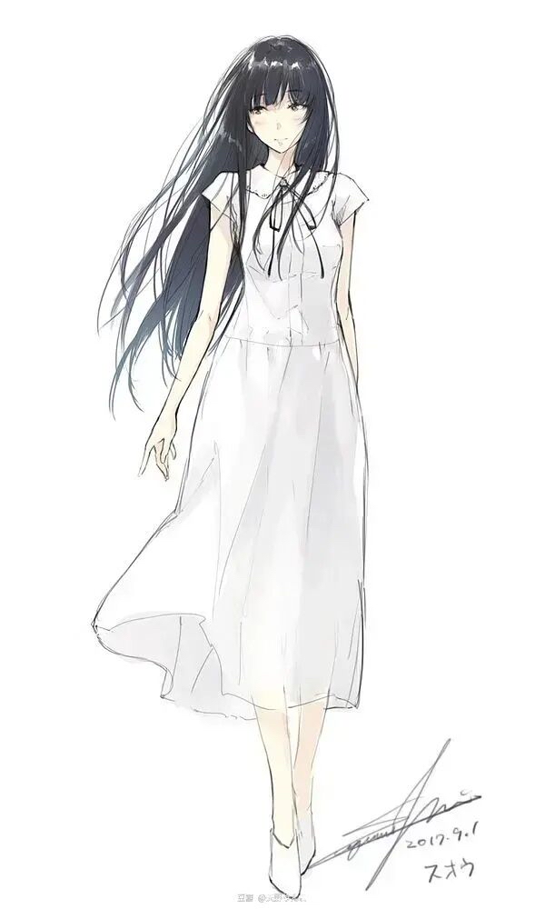 求推荐ACGN中的黑长直，单，高马尾这一类的角色 NGA玩家社区