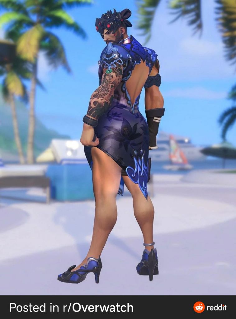 [OW氵]很喜欢半藏，但是出的皮肤实在不能接受 NGA玩家社区