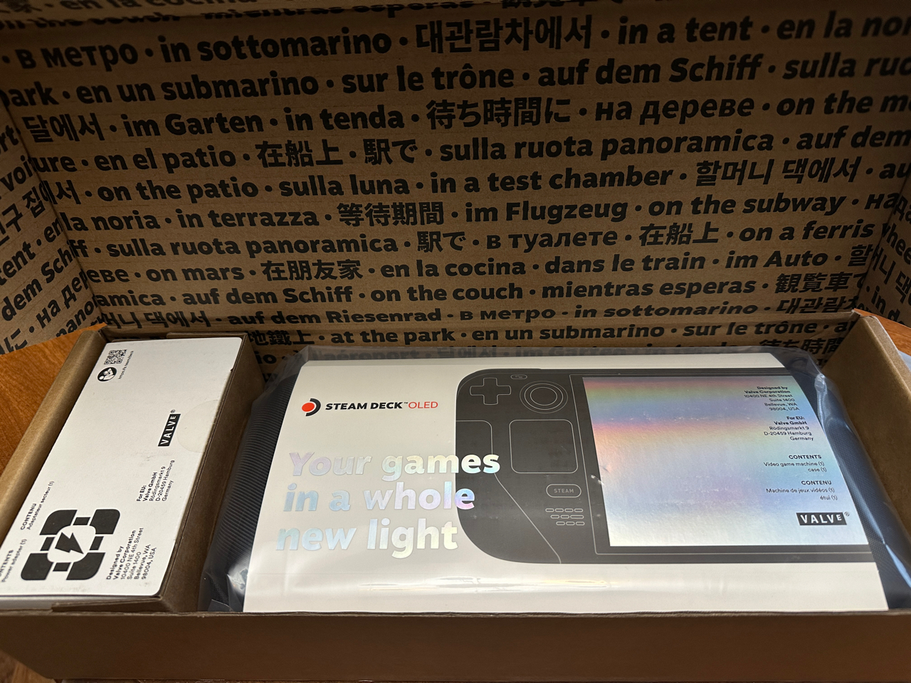 Steam Deck OLED到货了，开箱开箱！ NGA玩家社区