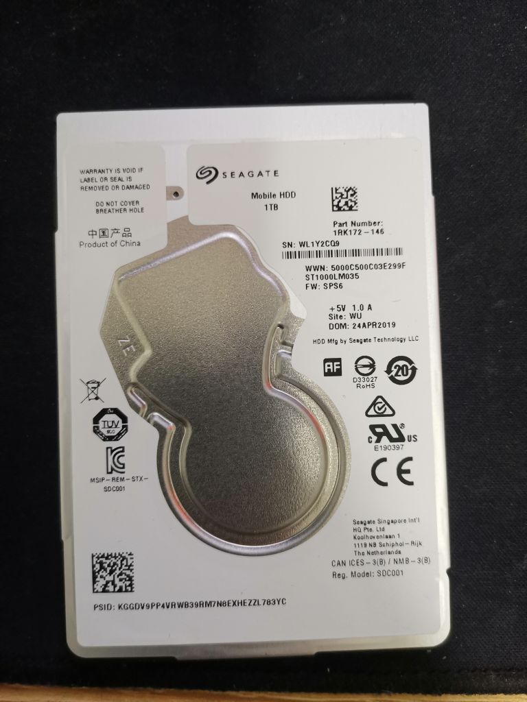 出2.5寸1t硬盘 已出 NGA玩家社区