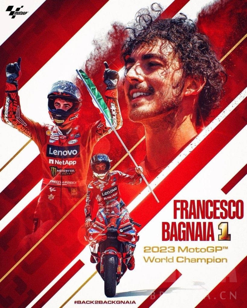 [新闻搬运] [二轮也是赛车] Pecco Bagnaia 卫冕motogp车手总冠军。 NGA玩家社区