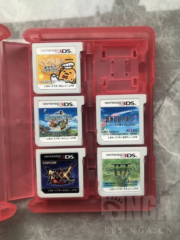 出图中所有3ds卡带 ，有需要的可以留言 NGA玩家社区