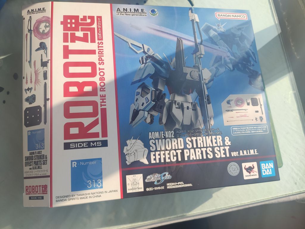 [可动成品] ROBOT魂 机动战士高达SEED 巨剑型强袭装备+特效配件包 剧中版 NGA玩家社区