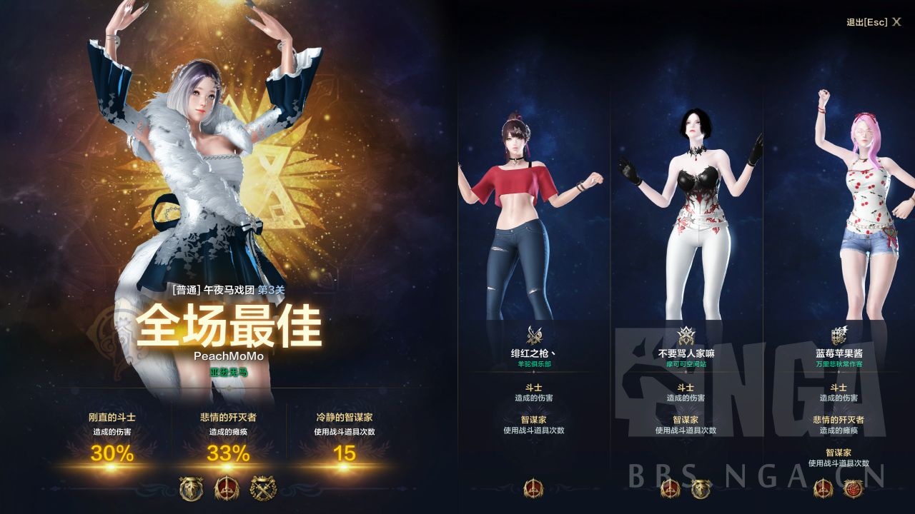 [杂谈] 门槛4C 6小时牢穿小丑P3感受 NGA玩家社区