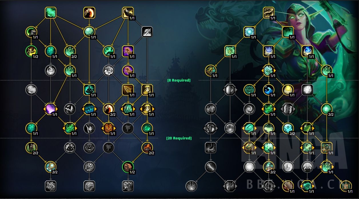 [织雾]中老年龙僧PVE天赋打法-副本大米同一套，萬用 NGA玩家社区