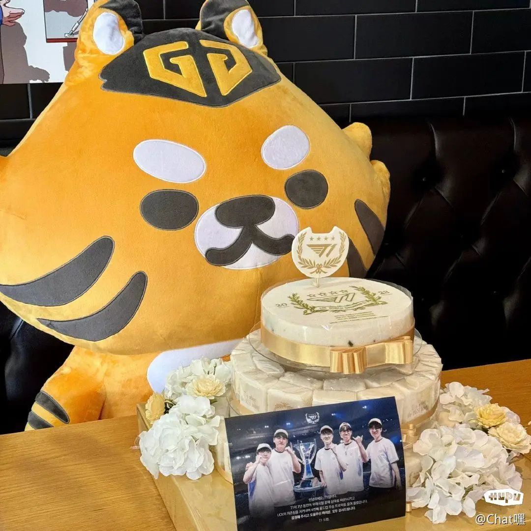 [国际赛事]Gen.G发的T1夺冠纪念年糕图 NGA玩家社区