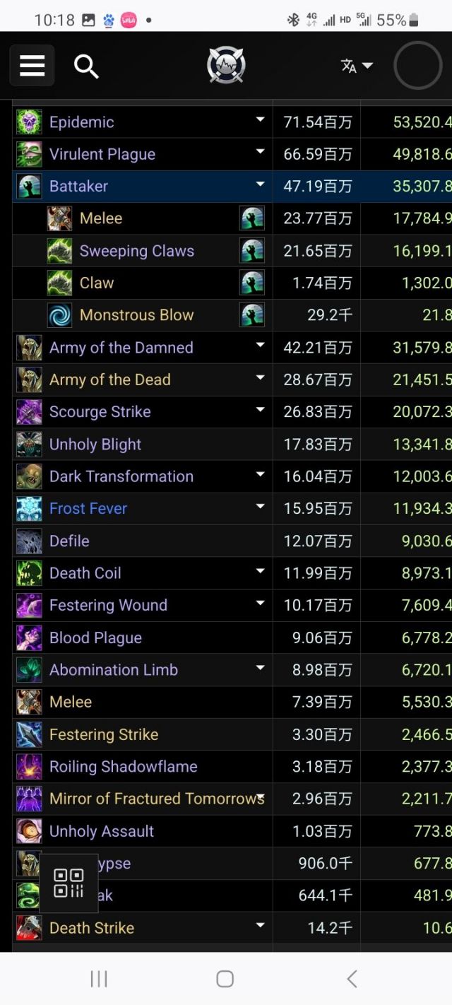 用wcl开门层怪最多的永茂计算了一下邪这次加强了多少 178