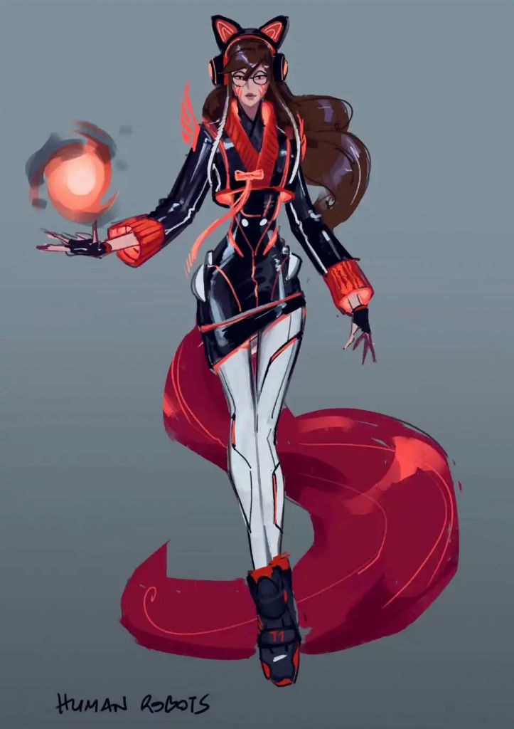 [外赛区赛事]faker狐狸皮肤概念图，感觉还可以，没啥奇怪的彩虹要素 NGA玩家社区