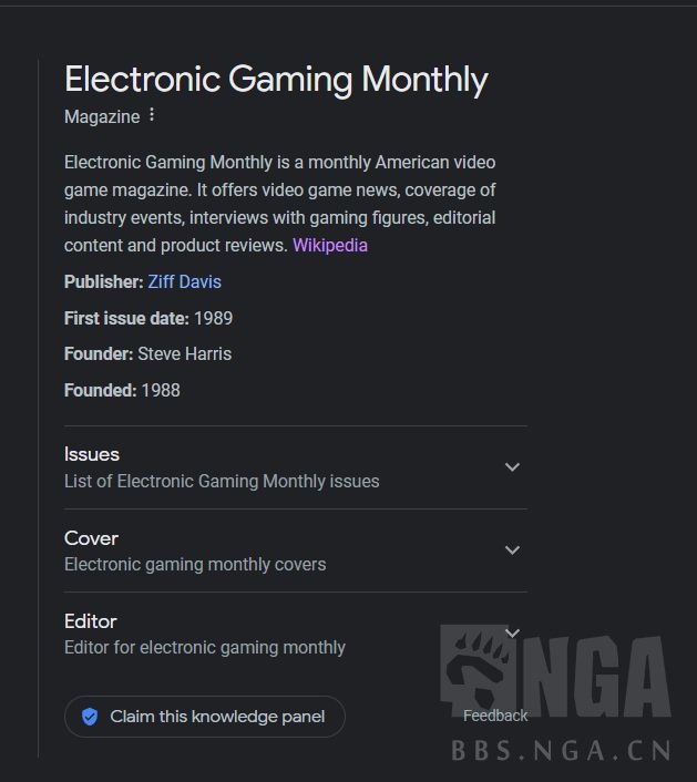 [搬运] fun fact：只有四款游戏同时获得了 IGN、GameSpot、Edge 和 EGM 的满分评价 NGA玩家社区