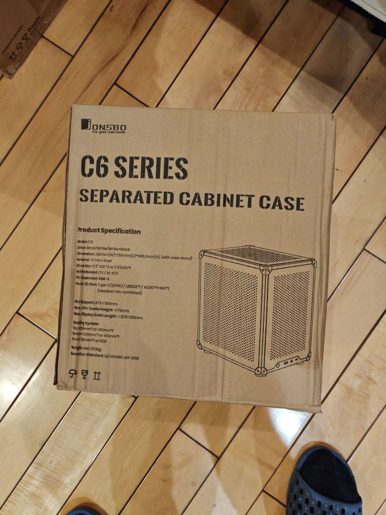 出乔思伯c6 matx小机箱(带提手绑带) NGA玩家社区