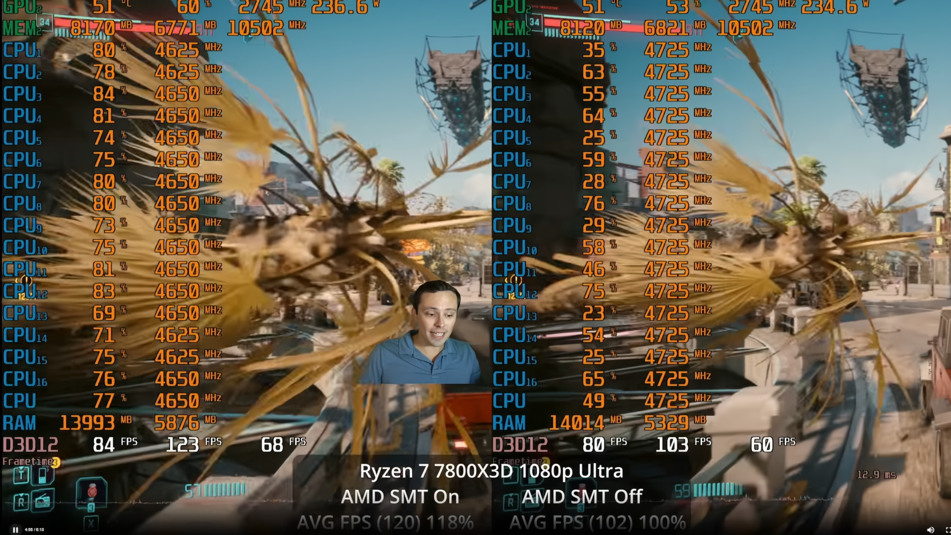 9700k升级7500f，光这一点就值了！但我天真了，以为带4K60完全够的。 (补充帧生成时间) NGA玩家社区