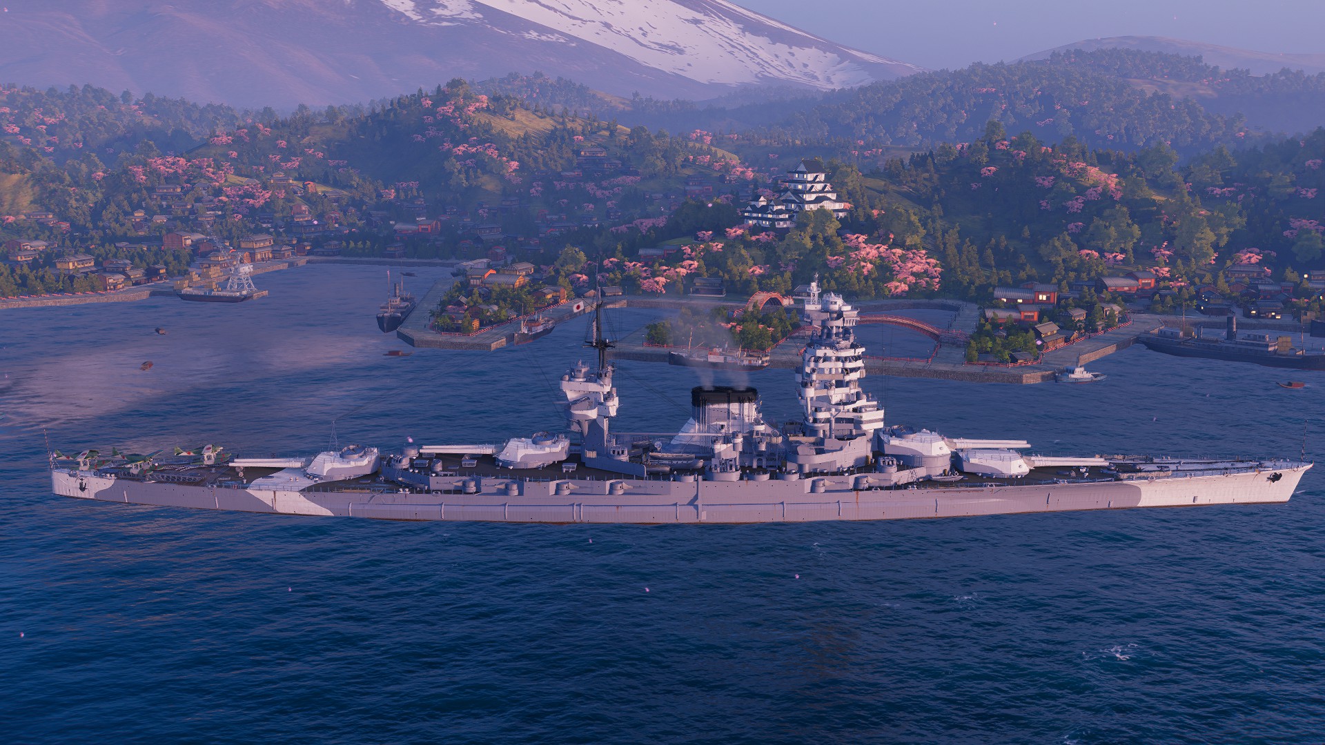 [战舰涂装MOD] 安达太良 北方作战迷彩 NGA玩家社区