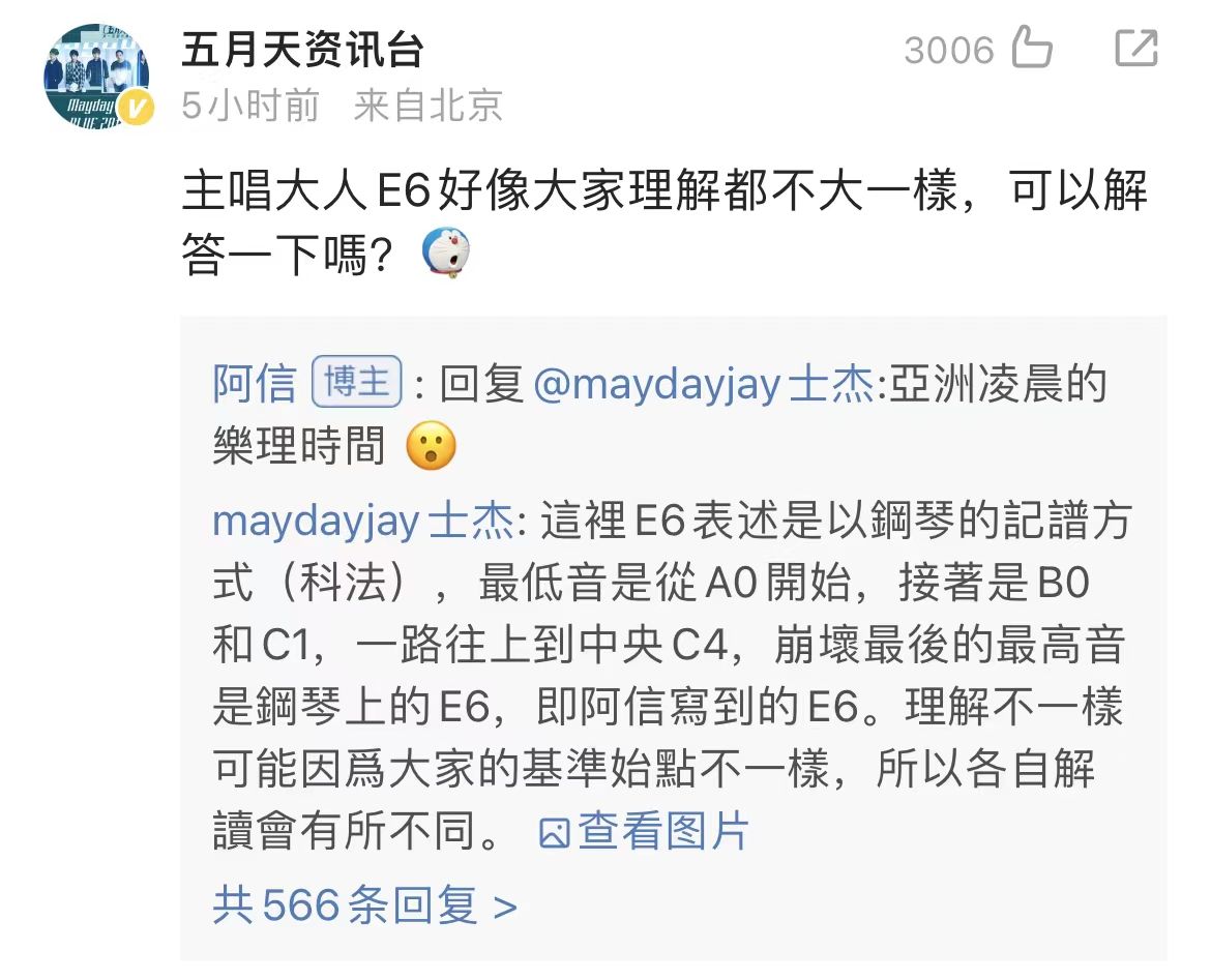 E6有多高，给不懂乐理的朋友们举例科普。 NGA玩家社区