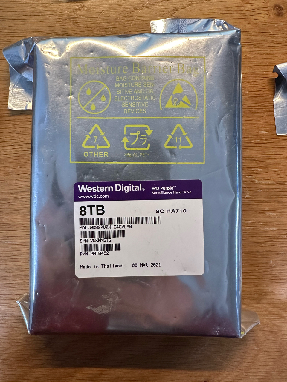 [已出] 西数紫盘 8TB全新未拆封x2 NGA玩家社区