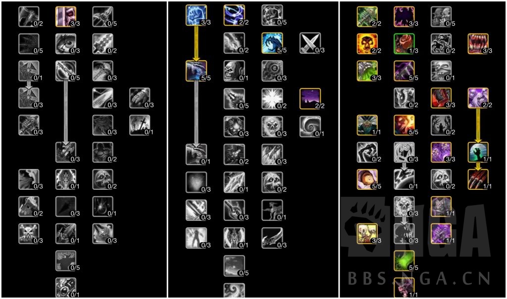 [双手邪] ICC双手邪DK 收割天打流天赋输出手法及一键宏，简单无脑 NGA玩家社区