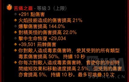 [猎魔人] PTR测试 火多重120层速刷配装分享 NGA玩家社区