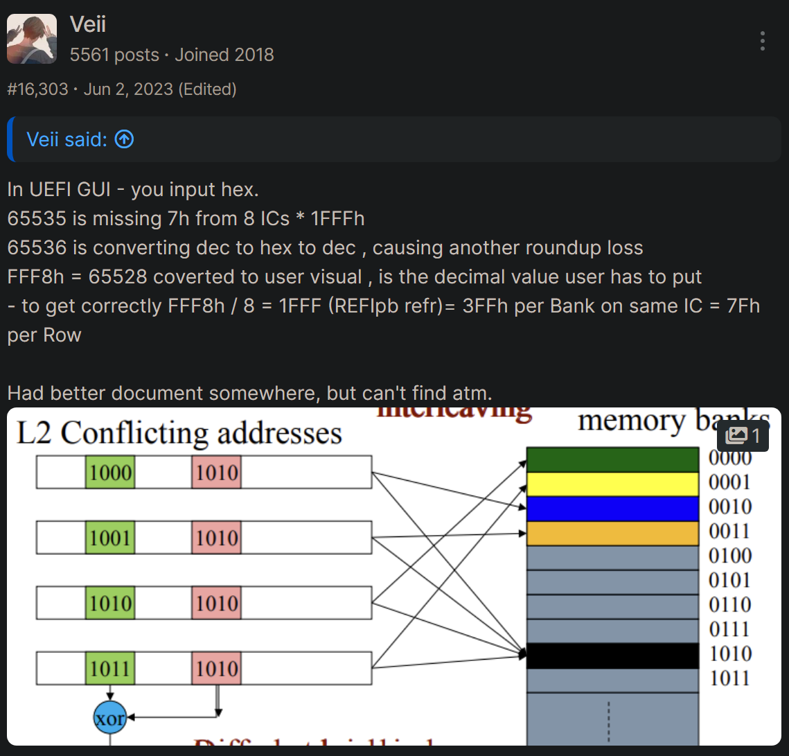 关于内存超频时tREFI设置的一点误区 178