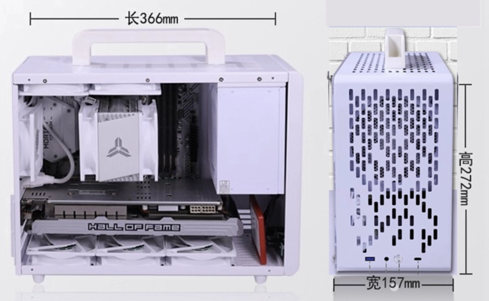 求推荐一款机箱(类似闪鳞G400、mini战车Z2、魔神M80)，前面板对称&支持300以上显卡&尽可能小 NGA玩家社区