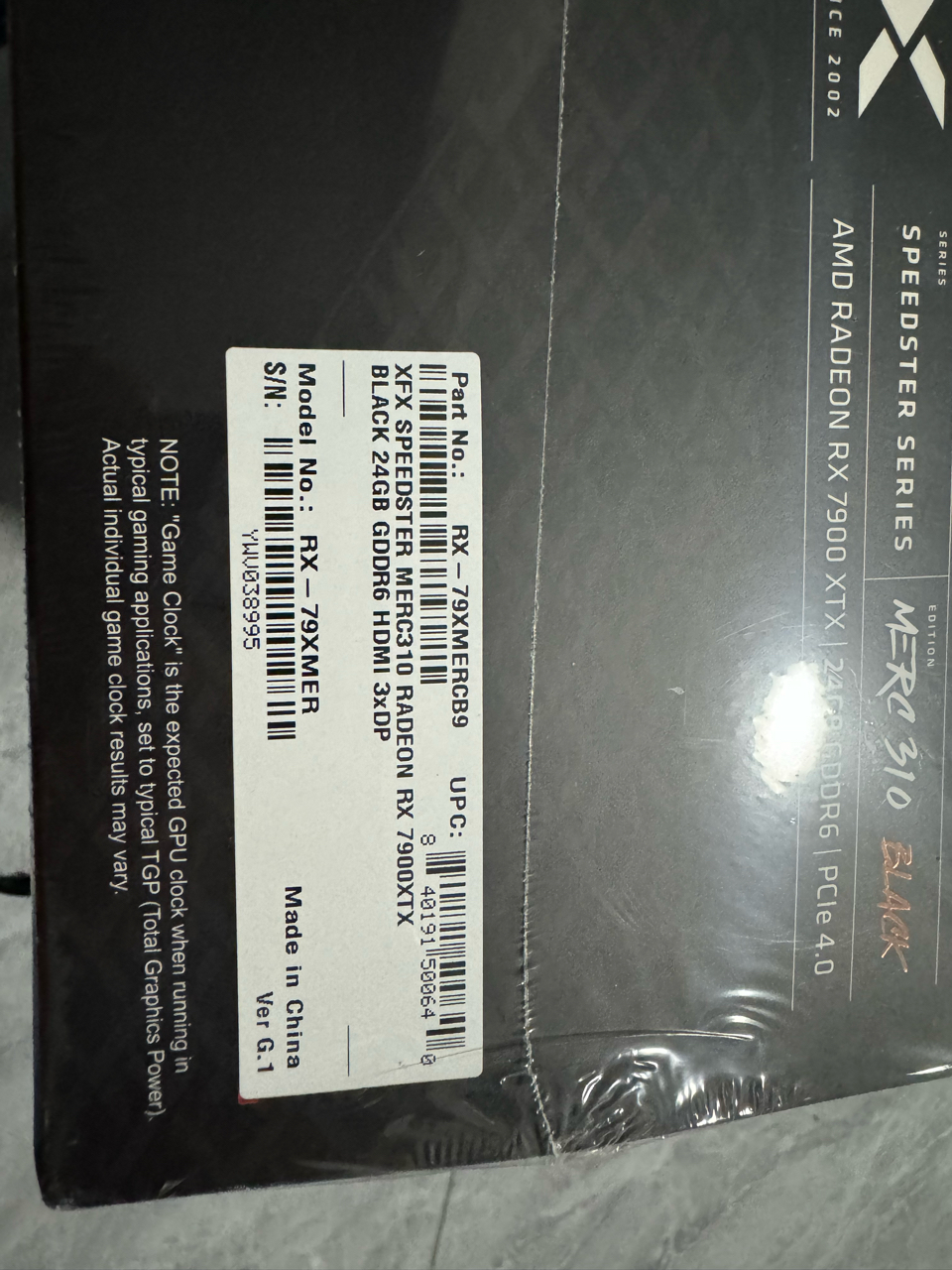 Tuf和讯景7900xtx不知道留哪个 NGA玩家社区