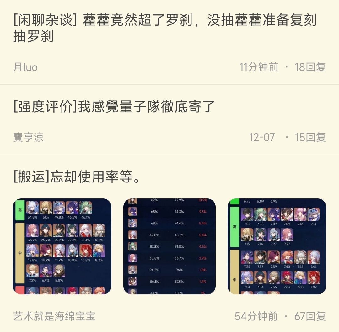 [闲聊杂谈]怎么回事这期使用率发配到xx怎么这么快 NGA玩家社区