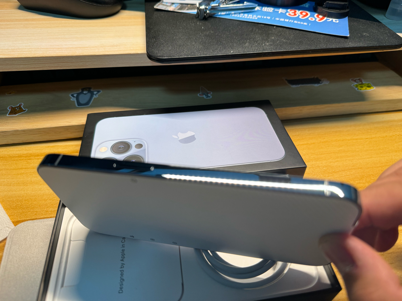 出一台国行iPhone13 Pro 256蓝色全新官换未激活 NGA玩家社区