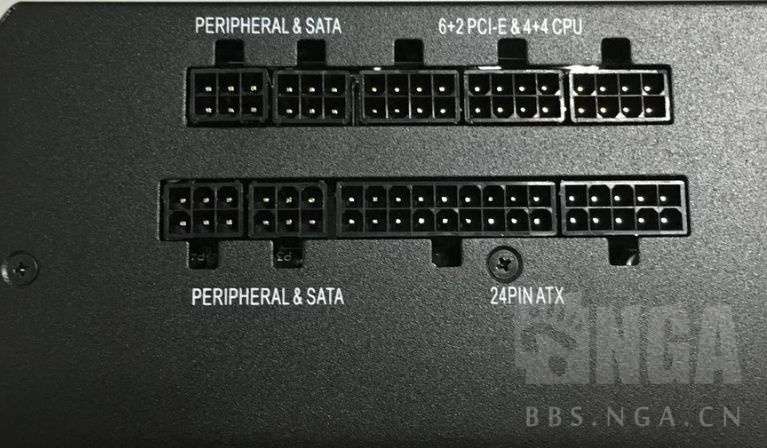 主板有2个8pin，显卡也要2个8pin，电源就3个8pin该怎么接 NGA玩家社区