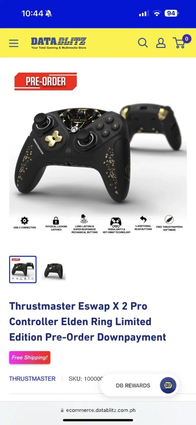 Datablitz泄露法环dlc联动手柄，疑似和dlc一同在明年二月发售 NGA玩家社区