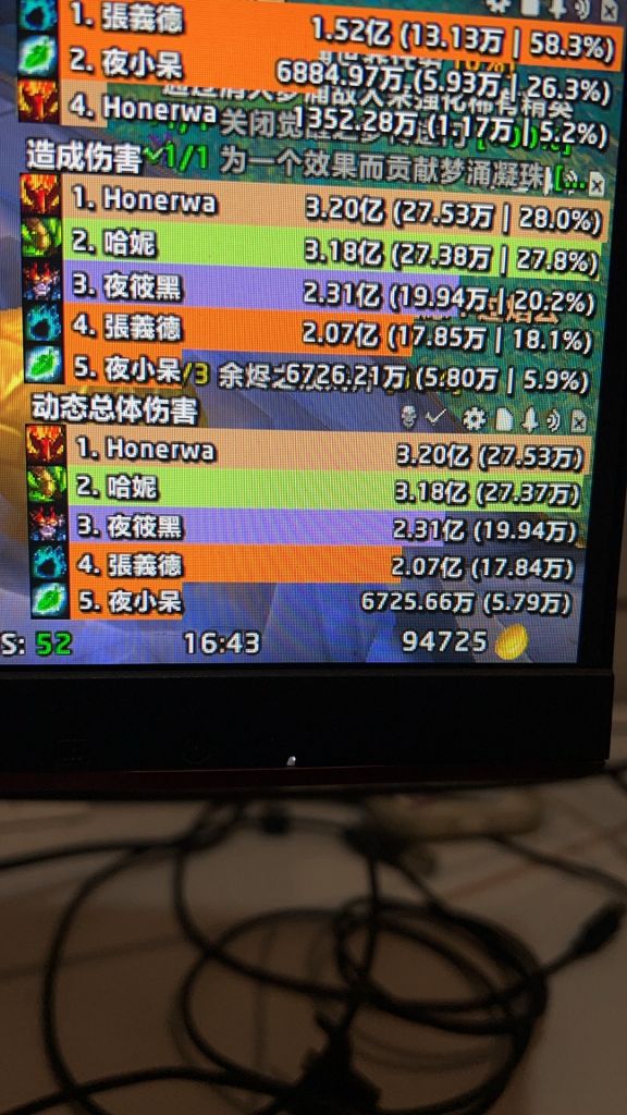 [狂暴]今天大米玩了一下午，求问dps及格吗 178