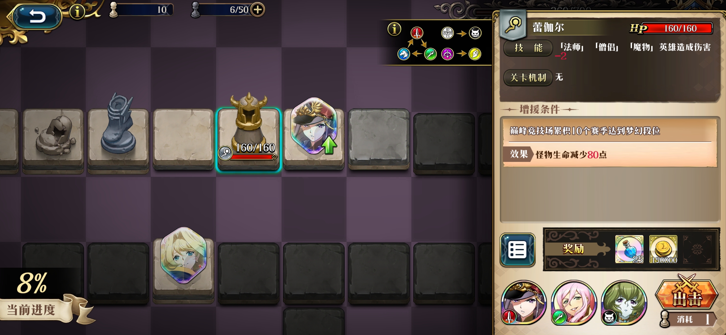 梦战开始强制pvp了，pve、pvp相互影响 178