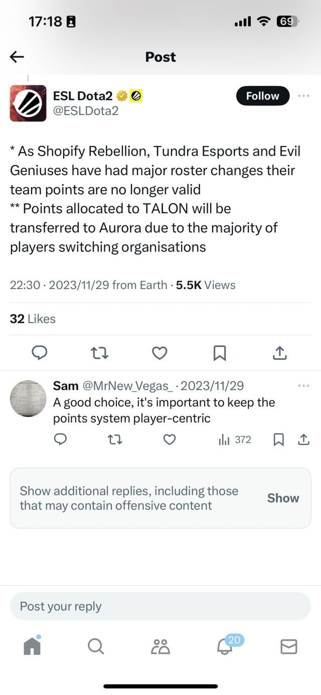 EPT积分相关，在人员调整后，AR0分，XG荣升第一4800分 NGA玩家社区