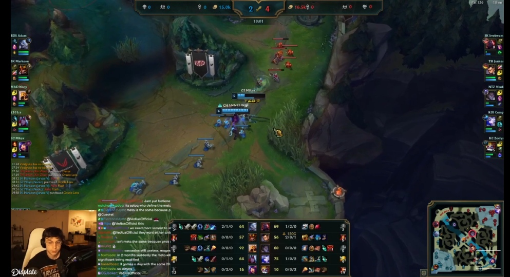 [联盟赛事] lec pcs好像都在新版本公开训练 NGA玩家社区