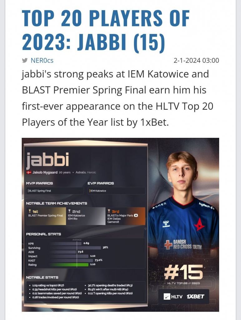 2023 TOP15 jabbi NGA玩家社区