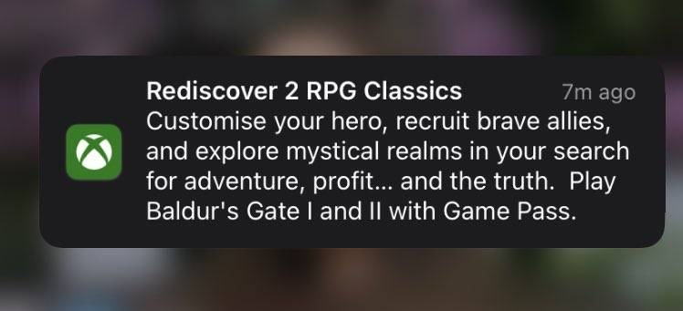 已有部分玩家收到了《博德之门1&2》加入XGP的提醒。 NGA玩家社区