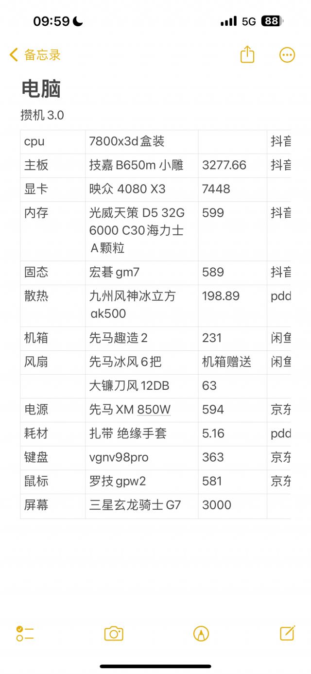 1w5预算求大神给个配置 NGA玩家社区