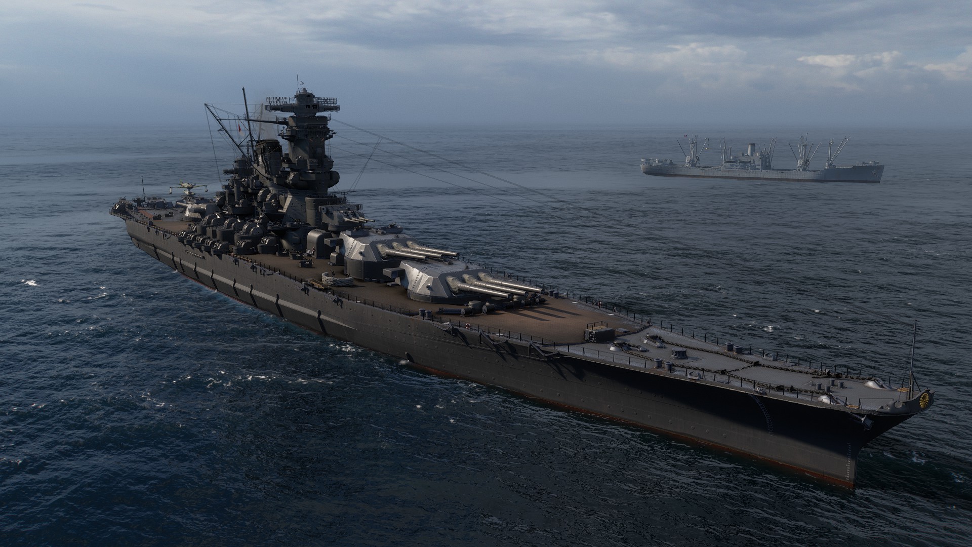 [战舰涂装MOD] 大和 天一号作战纯色涂装 178