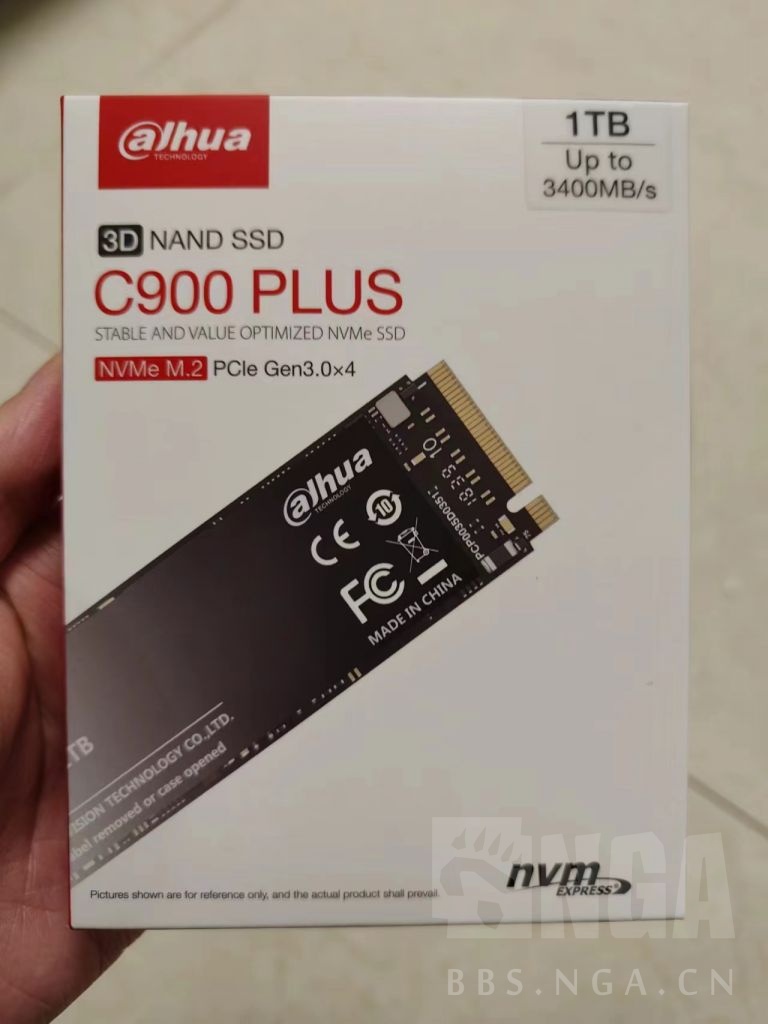 大华 C900 Plus 1T 全新M2 固态硬盘，省流290包邮 NGA玩家社区