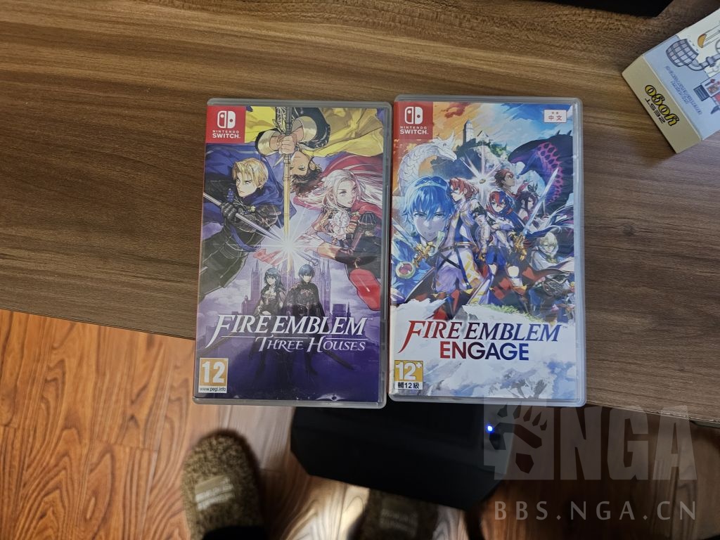 出2张Switch卡带 火焰纹章：风花雪月 火焰纹章Engage NGA玩家社区