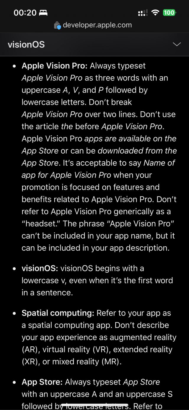 苹果不允许app开发者用VR/AR/MR/XR来描述vision pro应用 NGA玩家社区
