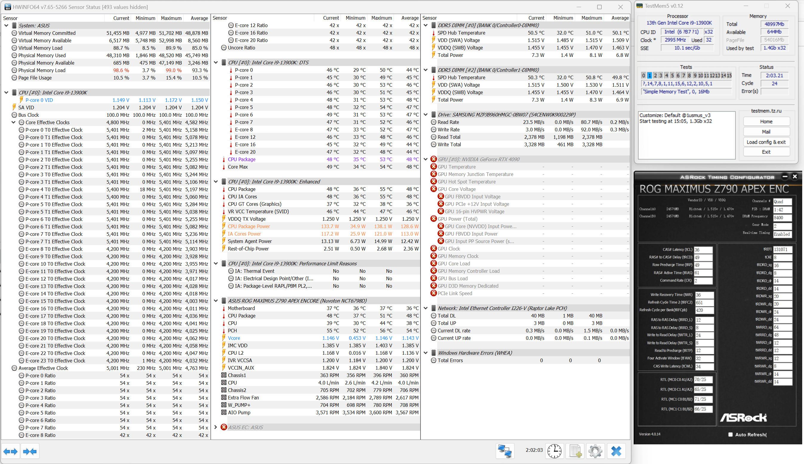 DDR5 3GB MDie 超频8400作业，以及MDie与ADie时序和效能对比 NGA玩家社区