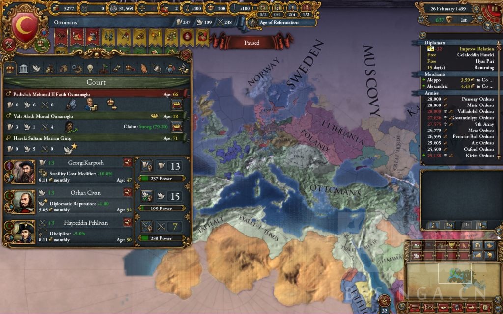 [EU4] 穆罕穆德的野心 成就攻略(1.36) NGA玩家社区