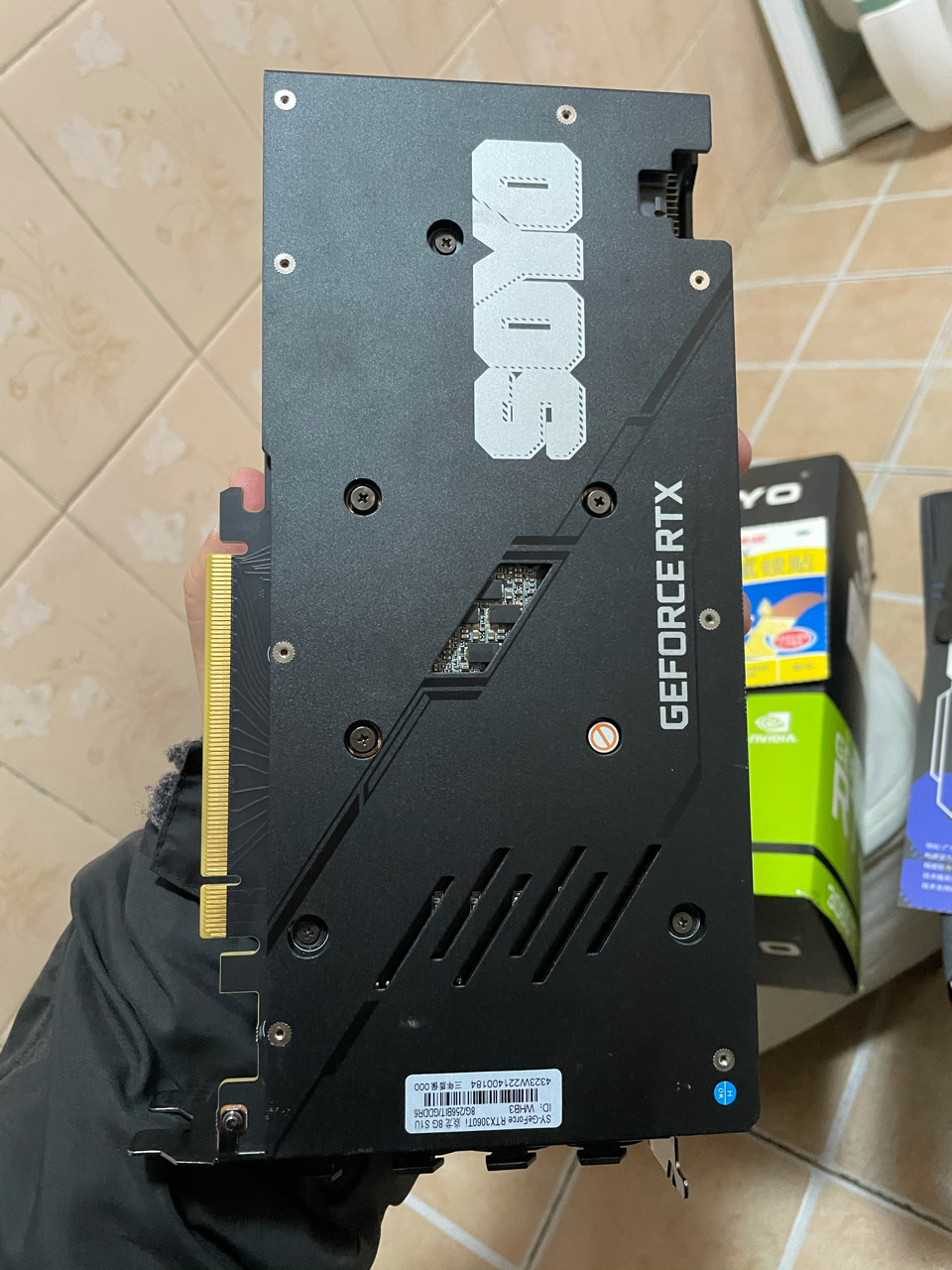 出个3060ti梅捷3060ti，22年3月出厂，箱说全支持个人送保 NGA玩家社区