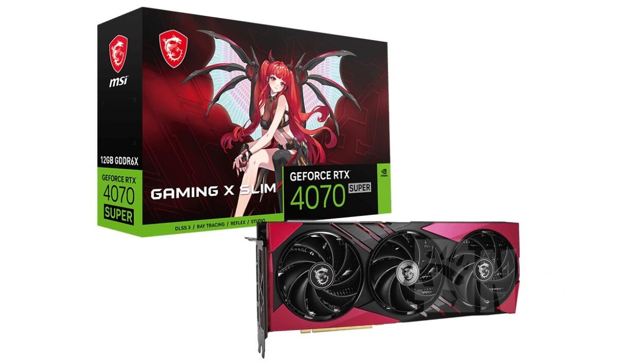 [硬件产品讨论] MSI RTX 4070 SUPER GAMING X SLIM MLG 现在大家都知道DIY玩家喜欢二次元了 NGA玩家社区