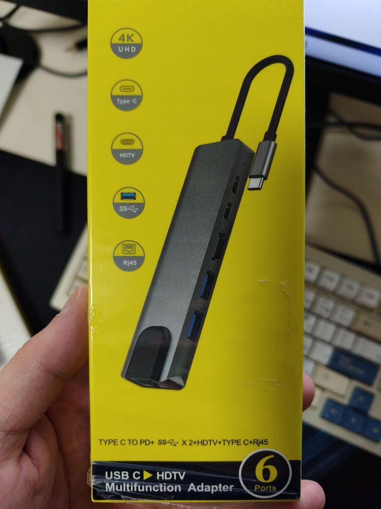 几个全新的typec扩展坞,带网口,hdmi 178