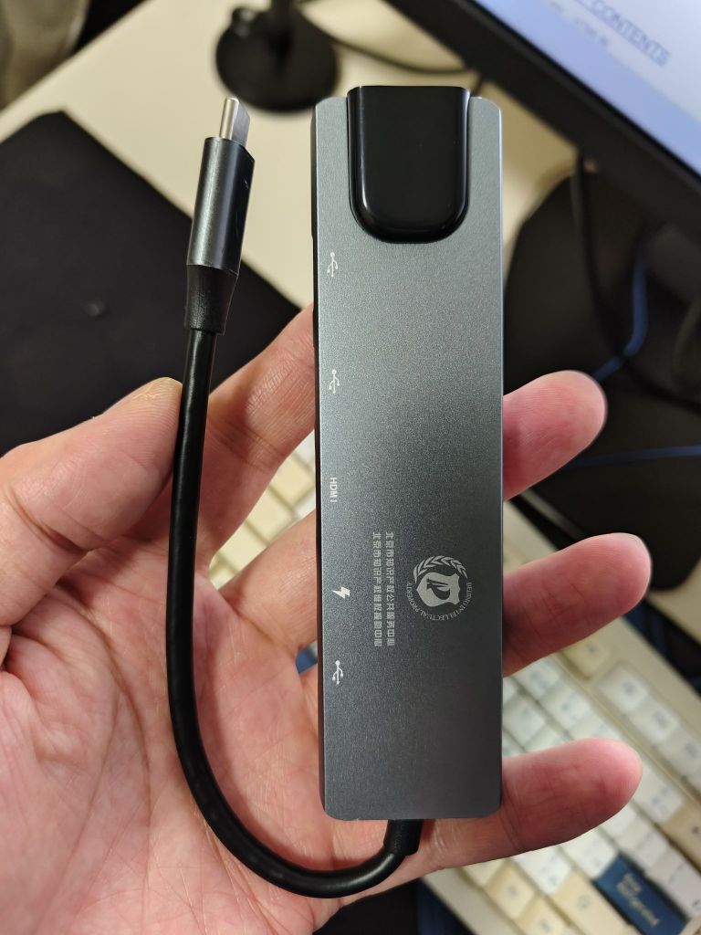 几个全新的typec扩展坞，带网口，hdmi 178
