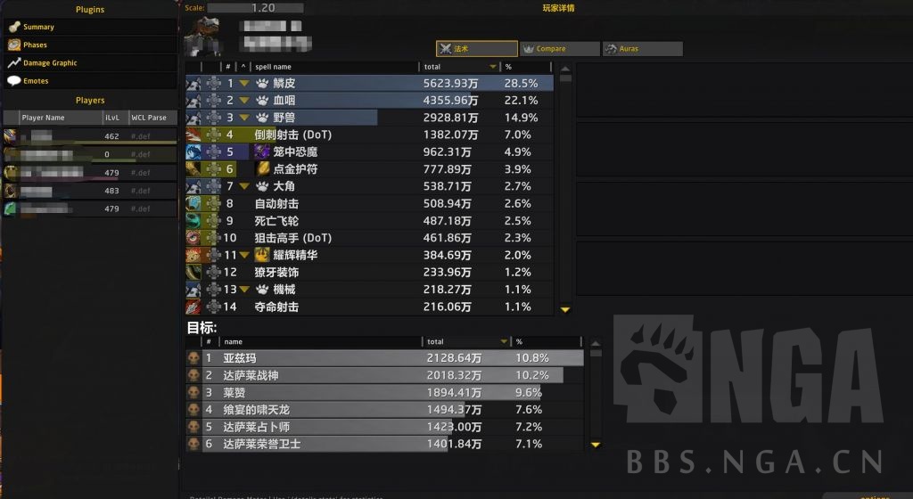 头疼呀，老板号也是多了起来。480LR打阿塔全程11W。。 NGA玩家社区